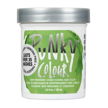 PUNKY Semi-Permanent Hair Color, Purple, 3.5oz - Walmart.com