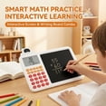 2-in-1 Smart Math Learning Tablet & LCD Writing Pad, Interactive Doodle ...