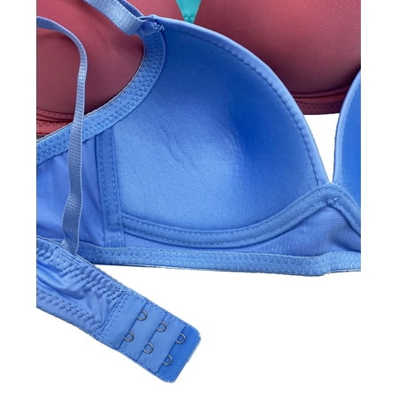 Padaya - 6 pieces Big Girls Bras Teenager Molded Padded Wire Free ...