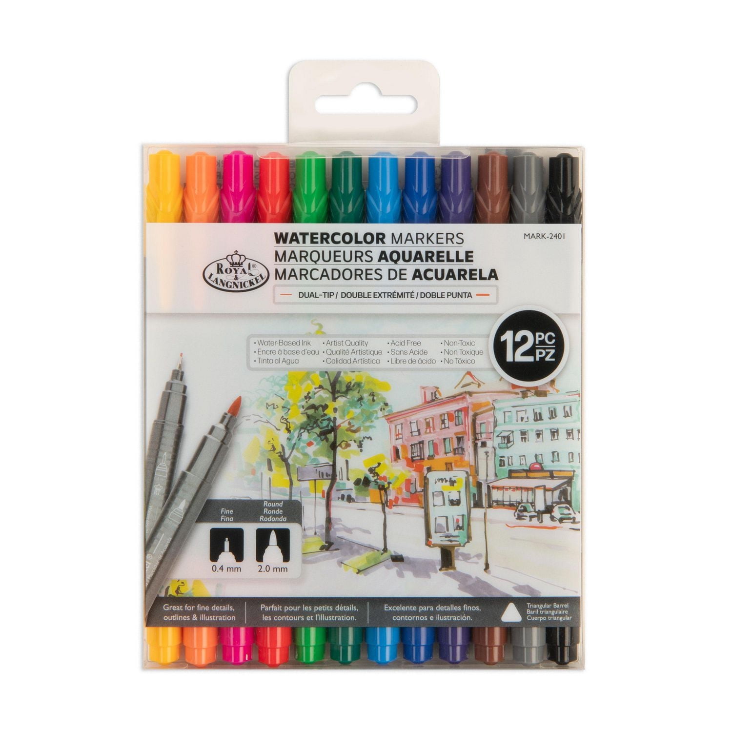 Click here for Royal & Langnickel - 12pc Dual Tip Artist Markers... prices