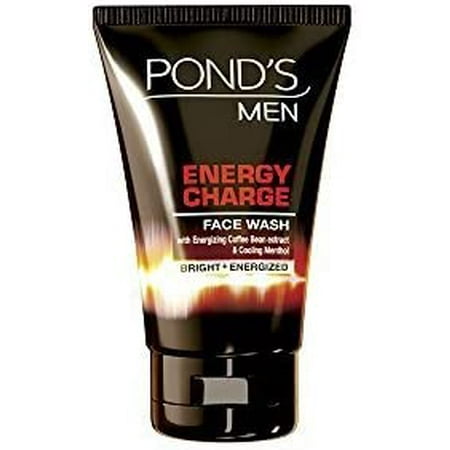 Ponds's Men Energy Charge Face Wash For Cooling Menthol&Coffee Bean ...