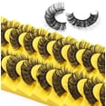 RAGUPEL 2026 New 10Pairs Lashes Wispy No Need to Trim the Curve Eyelash ...