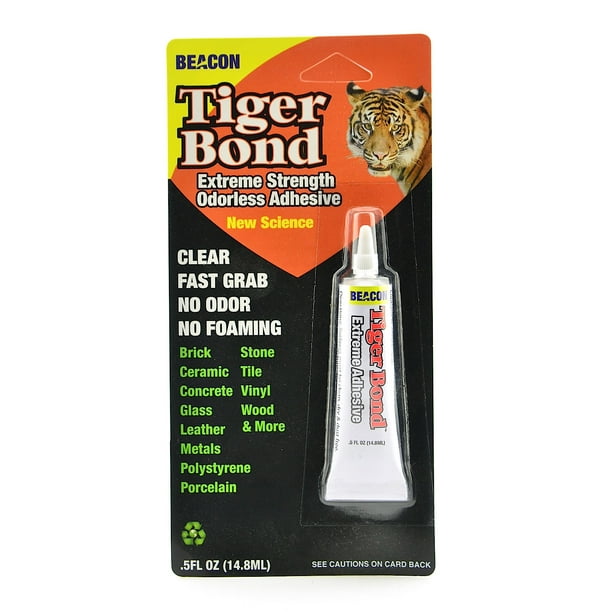 Tiger Bond Extreme Adhesive 0.5 oz. tube (pack of 3) - Walmart.com ...