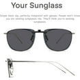 Clip On Sunglasses Polarized Clip On Sunglasses Over Prescription ...
