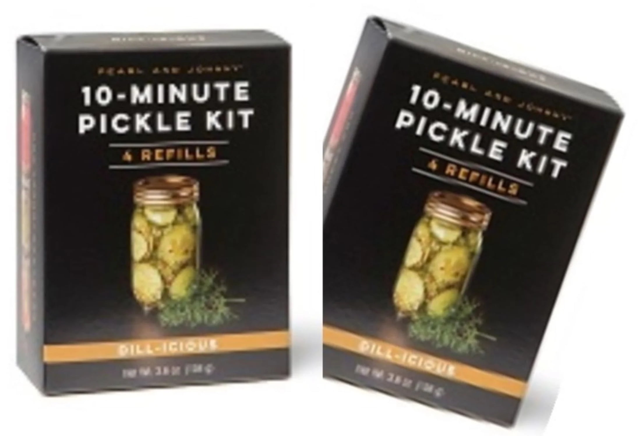 Pearl Johnny 10-Minute Pickle Kit, ( Dill-icious - 2 Pack Offer) 4 ...