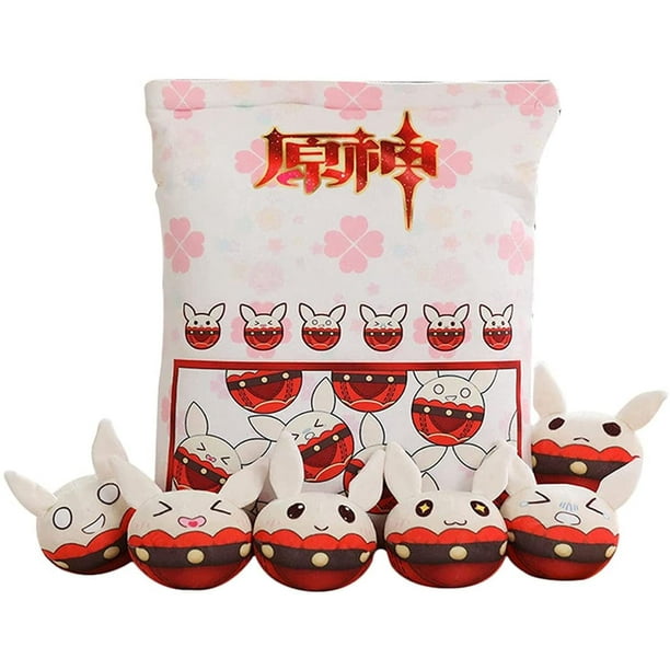 HTAIGUO HTAIGUO Plush Toy Klee Bouncing Bomb Ball Toys Genshin Slime ...