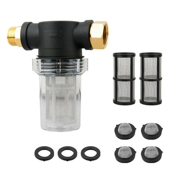 Garden Hose Filter for Pressure Washer Inlet Water Strainer Filter for ...