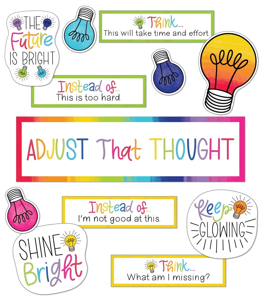 Schoolgirl Style Light Bulb Moments Growth Mindset 31 pieces - Walmart.com