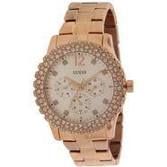Guess Men's Chronograph Watch Stainless Steel and Rose Gold-Tone ...
