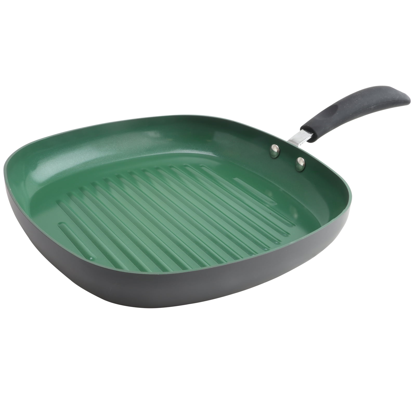 Gibson Home 62412.01 Hummington 11-Inch Ceramic Non-Stick Square Grill ...