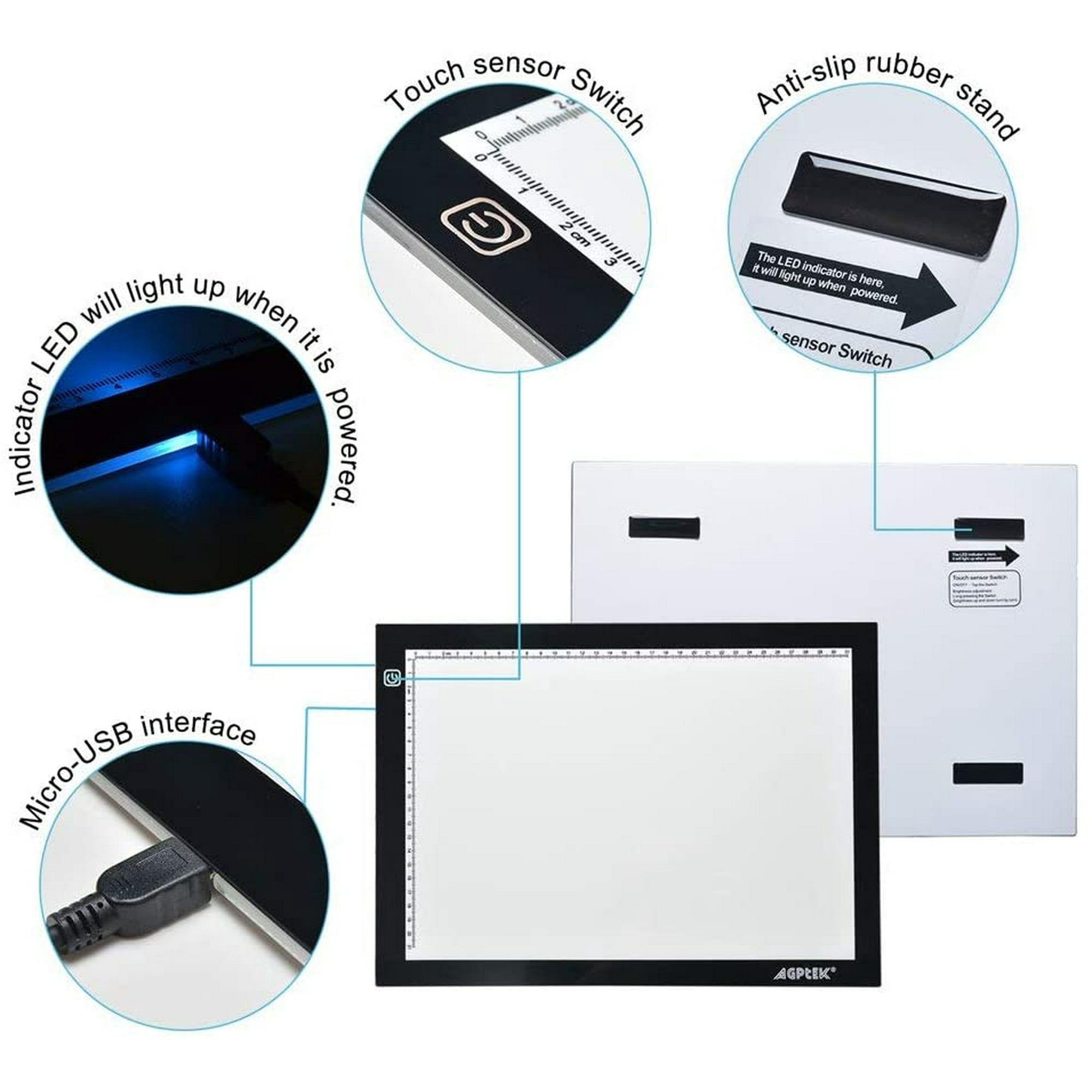 Led Leuchttisch Agptek A3 Light Pad | Shelly Lighting