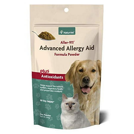 Aller-911 Skin & Coat Plus Advanced Allery Aid Supplement Powder for ...