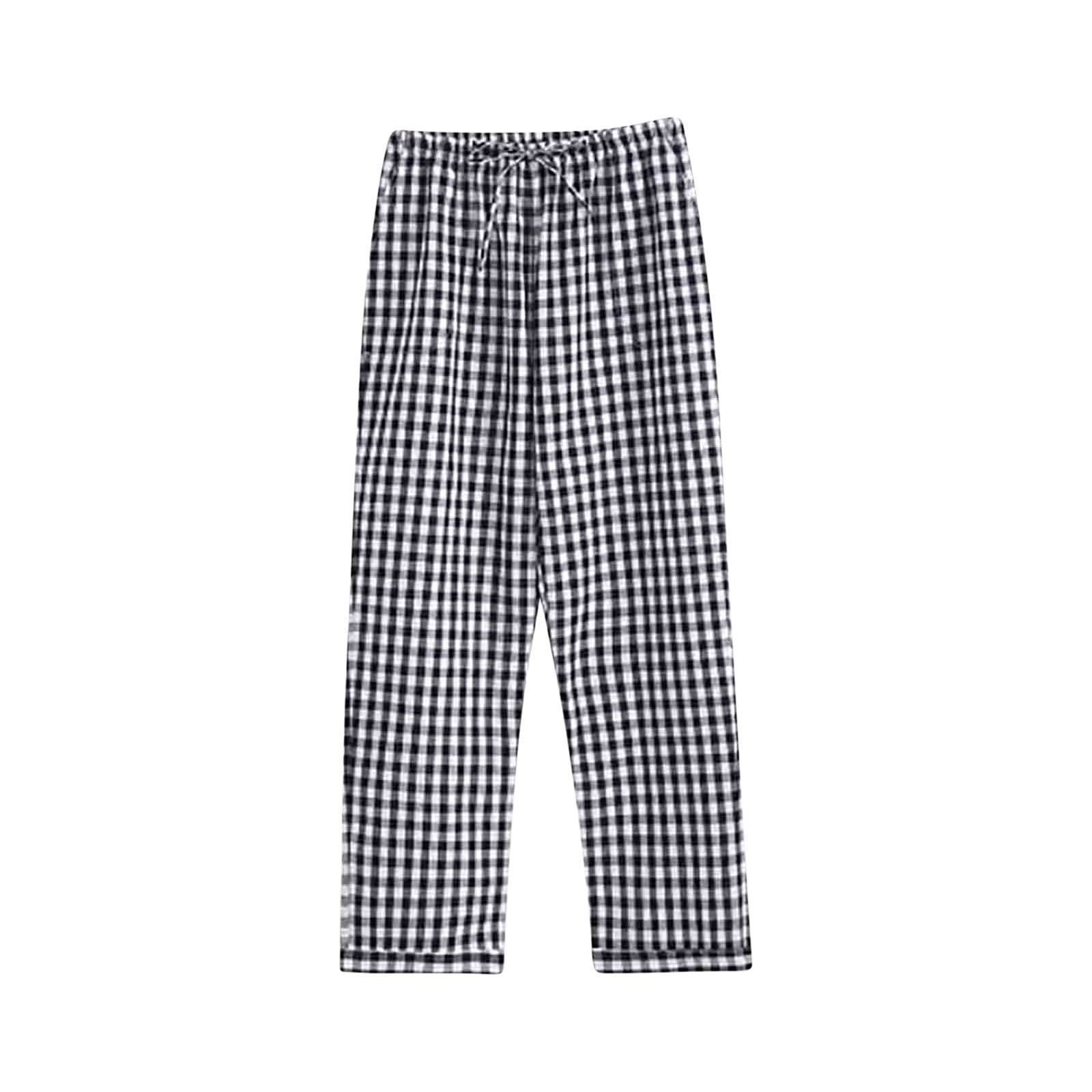 Click here for Birdeem Womens Casual Loose Checkered Long Pants P... prices