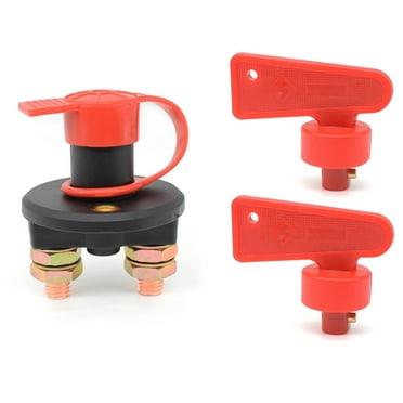 2Pcs Spare Key for Battery Disconnect Switch, Isolator Cut Off Power ...