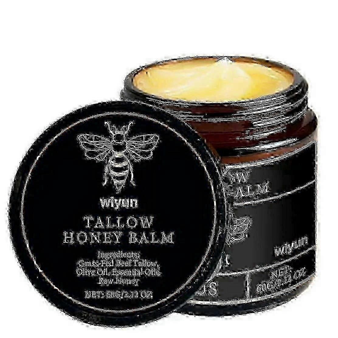 1-3x Organic Grass-Fed Beef Tallow Balm with Raw Honey A | Walmart en línea