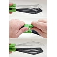 Simply Good Gripper Flipper Tongs - A Spatula, Slotted Spoon, Whisk and ...