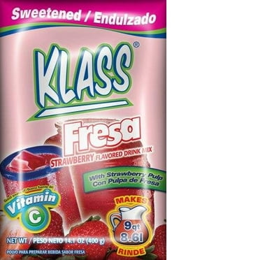 Klass Aguas Frescas Watermelon Flavored Drink Mix - Walmart.com