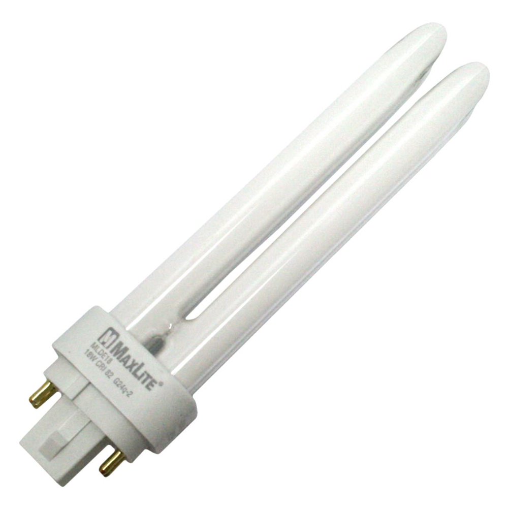 Maxlite 16313 - MLDE18/35 Double Tube 4 Pin Base Compact Fluorescent ...