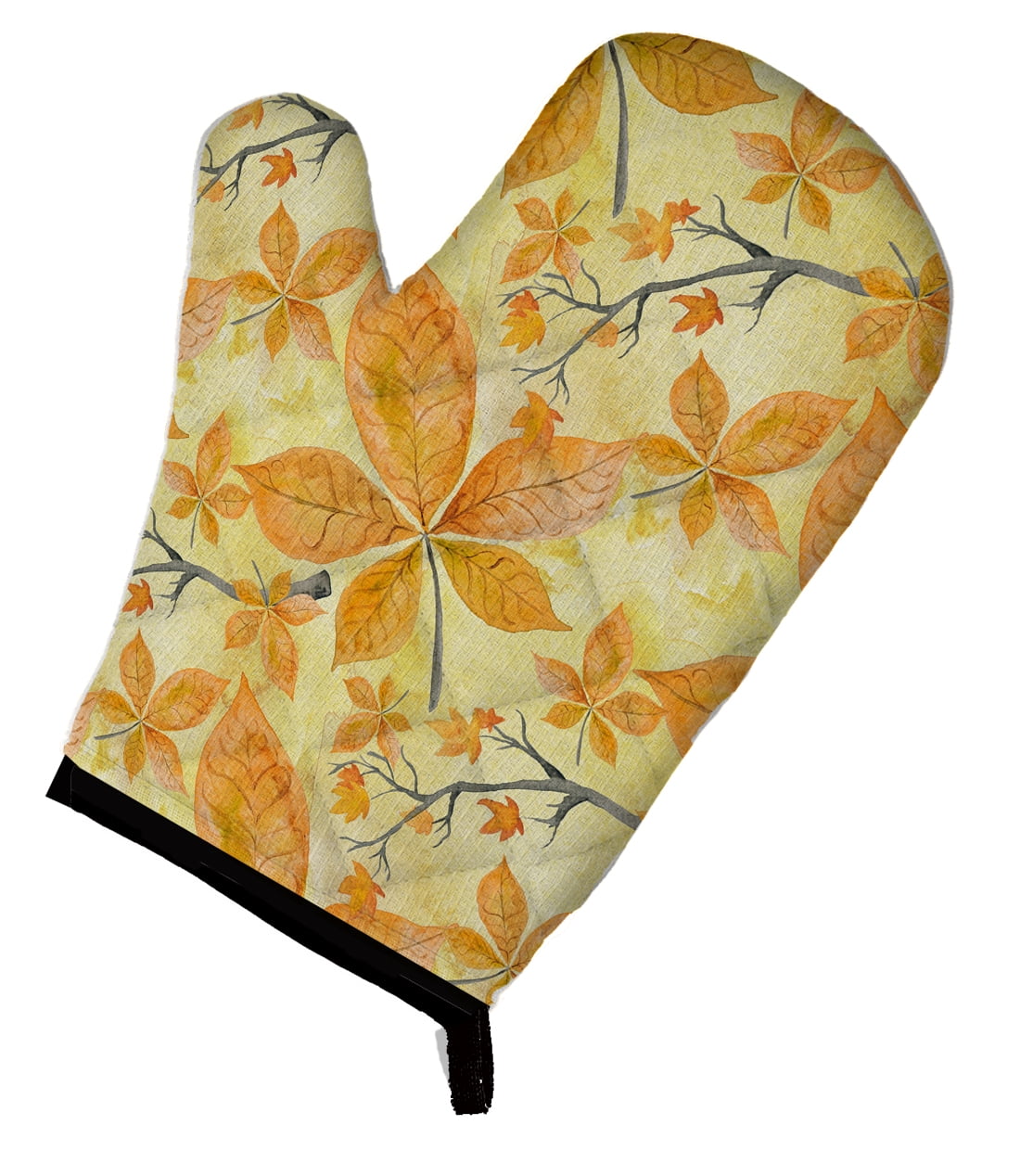 Caroline's Treasures Fall Leaves and Branches Oven Mitt - Walmart.com ...