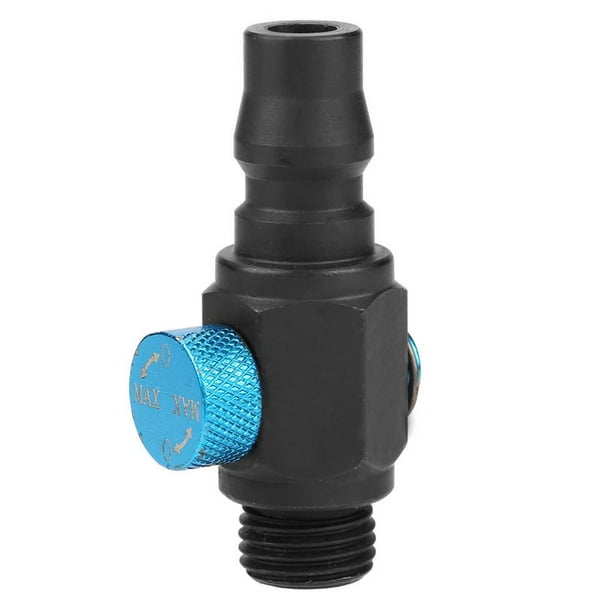 1/4" Air Inlet Connector Air Flow 1/4 Air Speed Flow Speed Valve ...