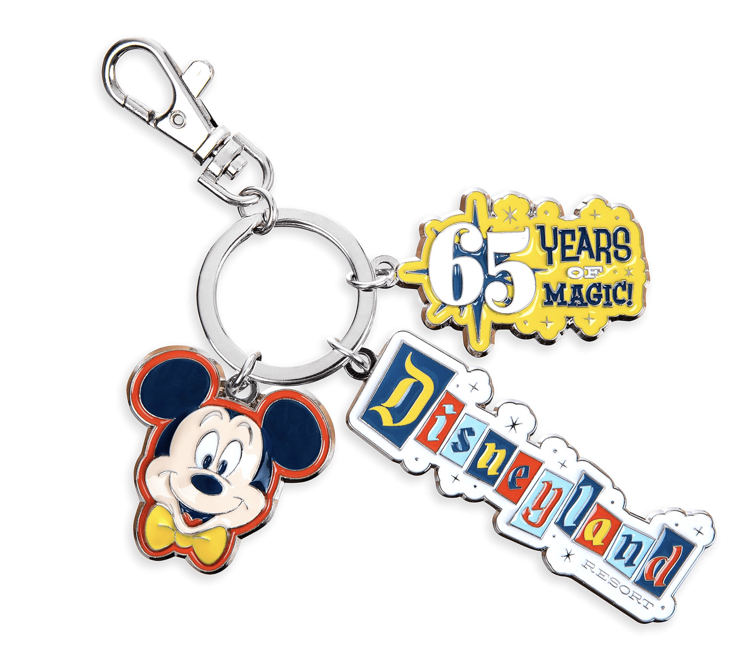 Disney - Disney Parks Disneyland 65th Anniversary Keychain New with Tag ...