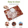 Abstract Cowboy Horse Doormat Non Slip Diatomaceous Earth Door Mat ...