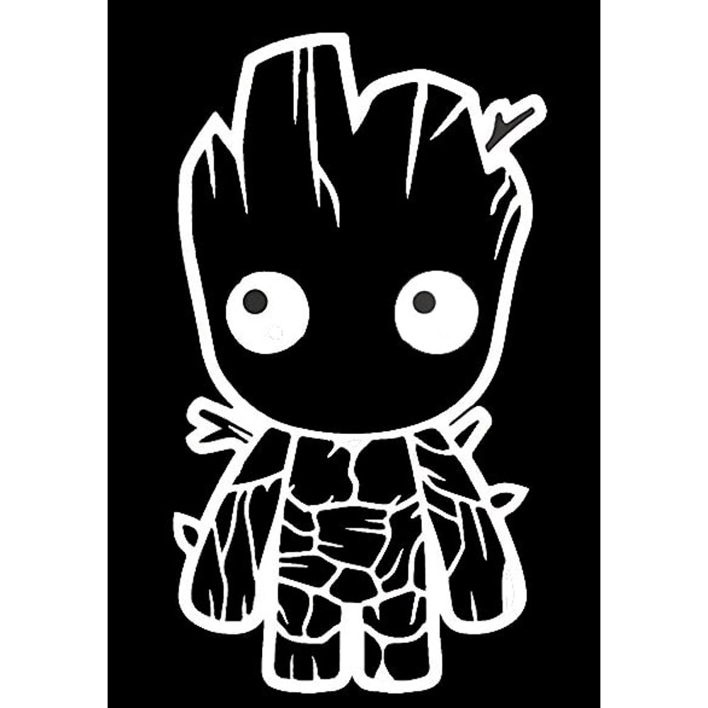 Baby Groot Guardians Of The Galaxy Inspired Decal Sticker | 6-Inches By ...