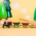 Natural Miniature Train Set Toy for 1/12 Doll House Accessories ...