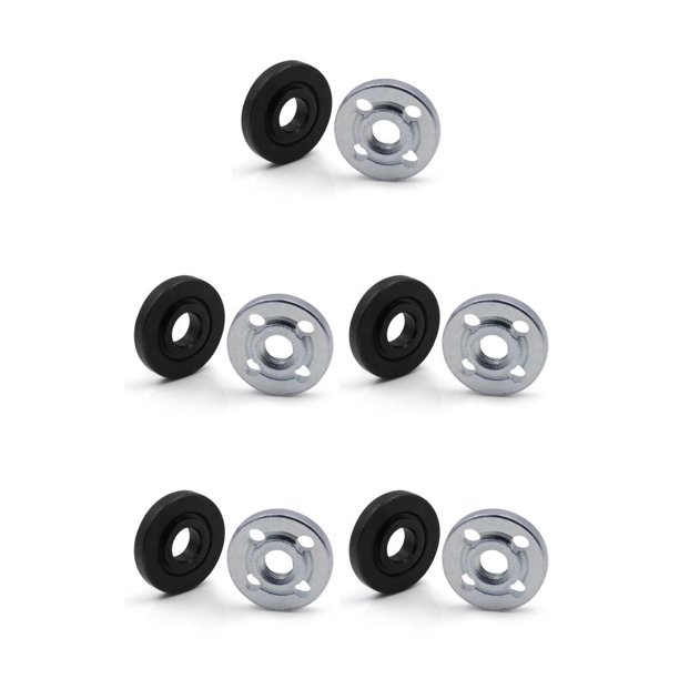 fastboy 2 Pieces Angle Grinder Lock Nut Portable Inner Outer Set Flange ...