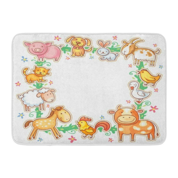 Farm Animals Rug