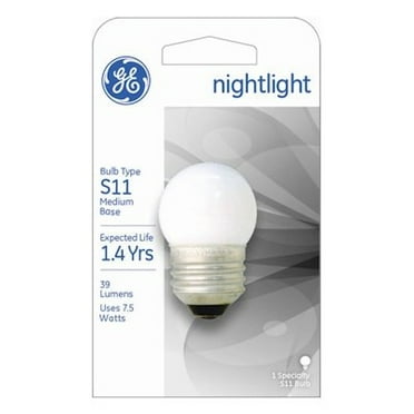 General Electric 7.5 Watts Nightlight Soft White Light Bulb - Walmart.ca