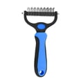 Double-Sided Pet Dematting Comb, 17+9 Teeth Grooming Tool for Dogs and ...