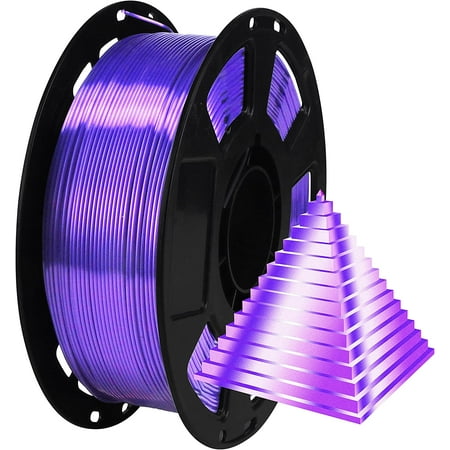 LuoHeng 1.75 Silk Purple PLA Violet Pearlescent Shining 3D Printing ...