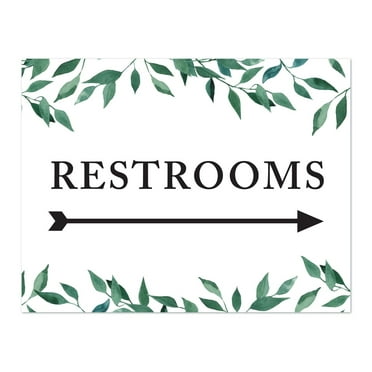 Koyal Wholesale Brush Script Wedding Signs Bundle Set for Ceremony ...