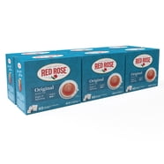Red Rose Original Full Flavored Black Tea Bags, 8oz Box, Promotes ...