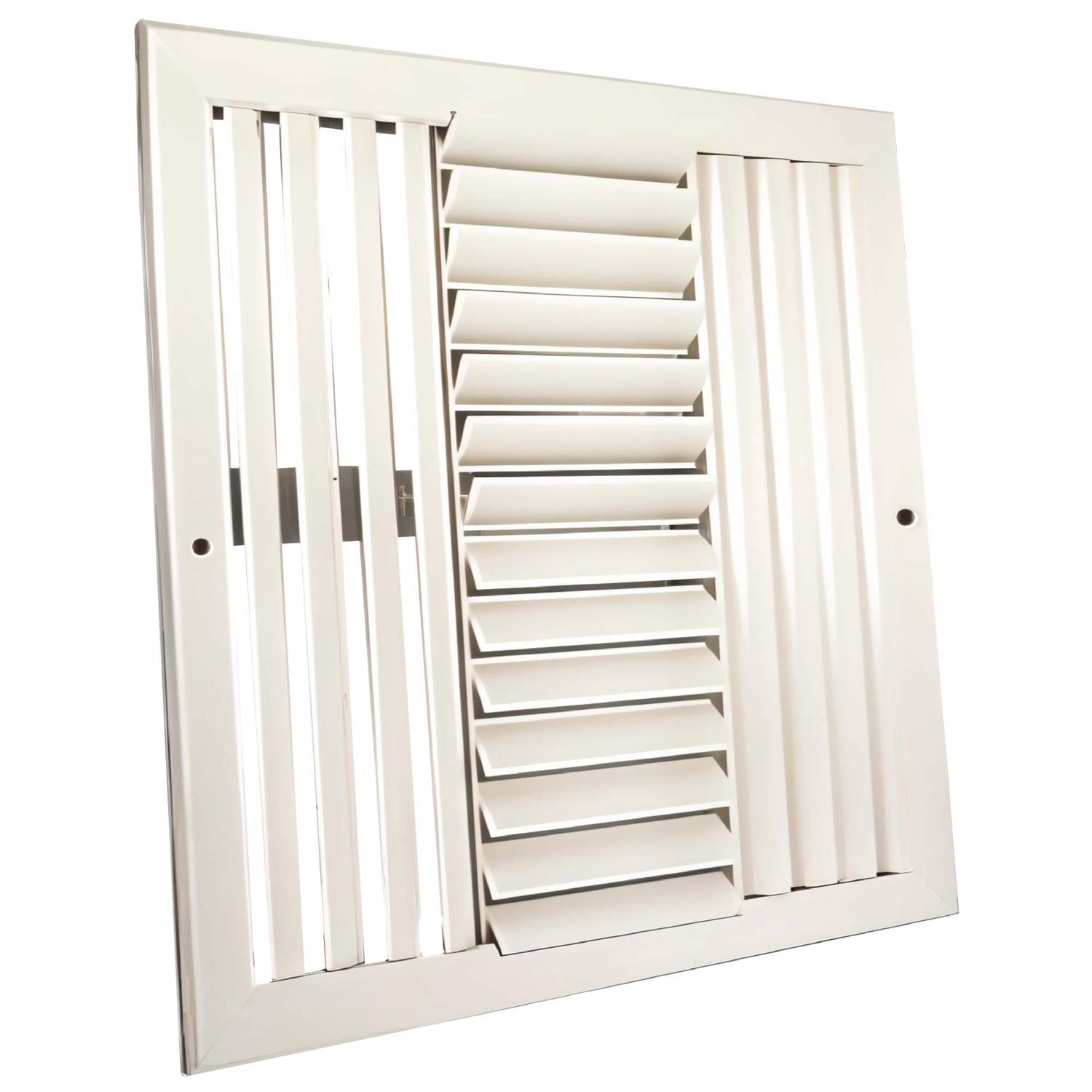 Rejilla para Techo Modular VariAleta 4 Way 14x14" 100% Aluminio blanco ...