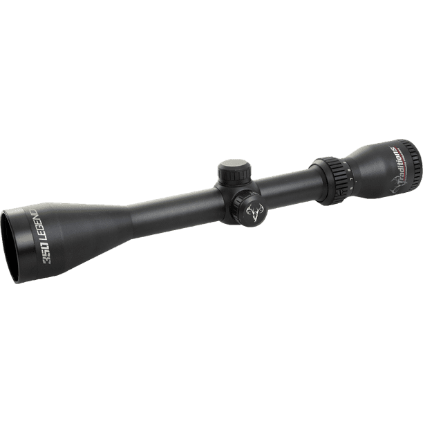 Traditions Scope 3-9x40, Matte, Illuminated Range Finding Reticle - 350 ...