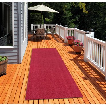 Sweet Home Stores Waterproof 3x10 Indoor/Outdoor Artificial Grass Rug ...