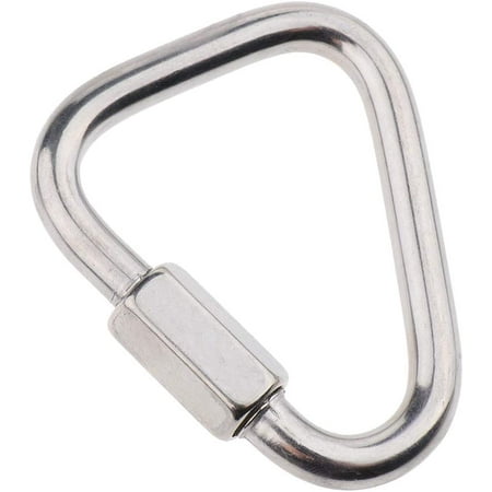 SICED LINKS INOX 10 mm 316 stainless steel triangle quick connect ring ...