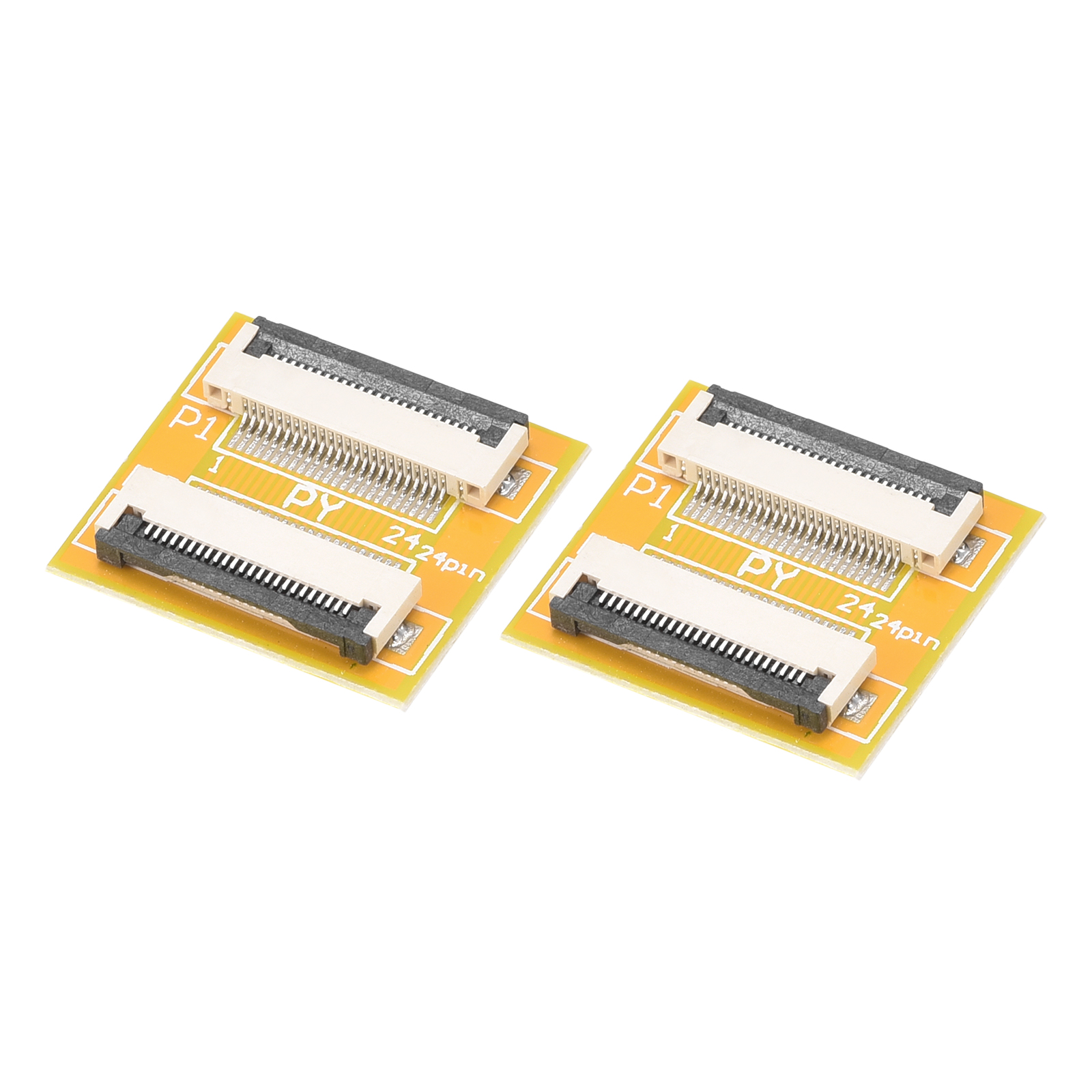 Uxcell FFC FPC Extension Board PCB Extend Connector 24 Pin 0.5mm Pitch ...