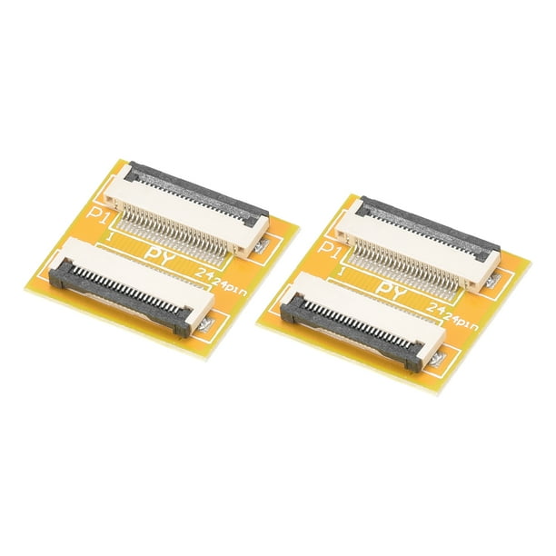 Uxcell FFC FPC Extension Board PCB Extend Connector 24 Pin 0.5mm Pitch ...