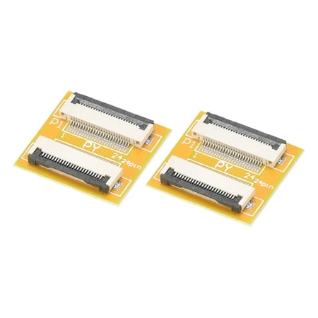 Uxcell FFC FPC Extension Board PCB Extend Connector 24 Pin 0.5mm Pitch ...