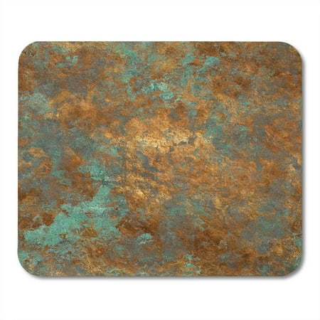 POGLIP Orange Copper Vintage Bronze Rust Metal Patina Wall Pattern ...