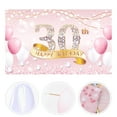 Happy 30th Birthday Banner 30 Birthday Poster Party Backdrop Decoration ...