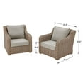 Better Homes & Gardens Bellamy 5 Piece Outdoor Chat Set with Firepit - Walmart.com