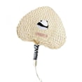 Summer panda fan, hand-embroidered bushel fan, can be carried around ...