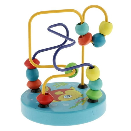 en Baby Counting Bead Abacus Maze Roller Coaster Motor Skill | Walmart ...