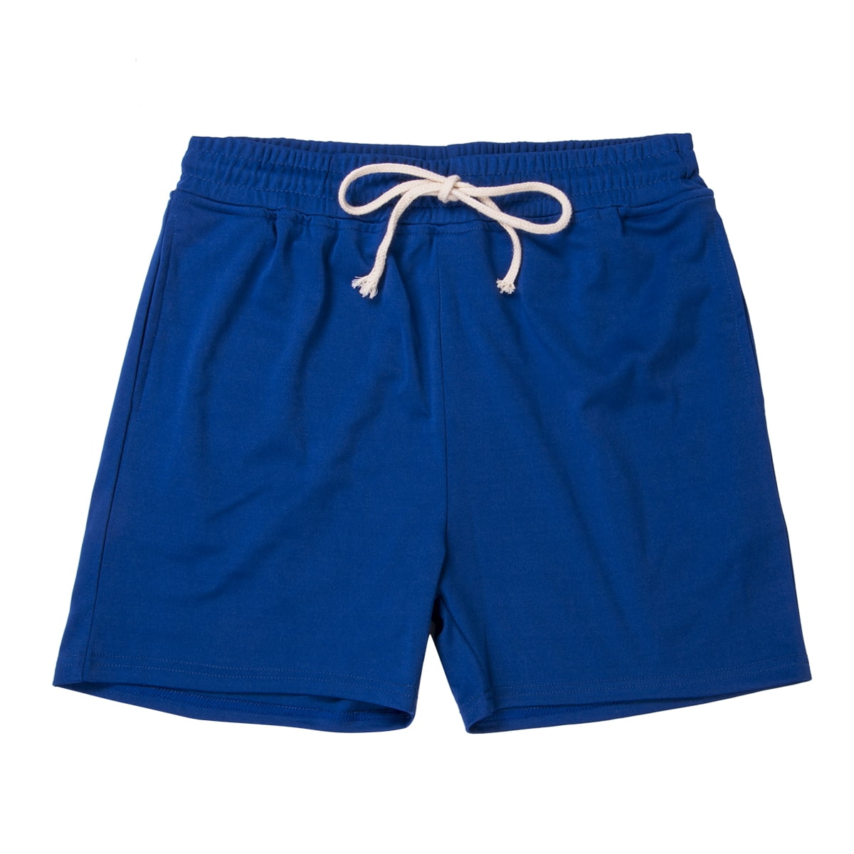 Binpure Men Jogger Sweat Shorts Gym Running Shorts Solid Color Athletic ...