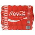 Coca-Cola Mini Cans, 8.5 Fluid Ounce, Pack of 30, Small Soft Drink ...
