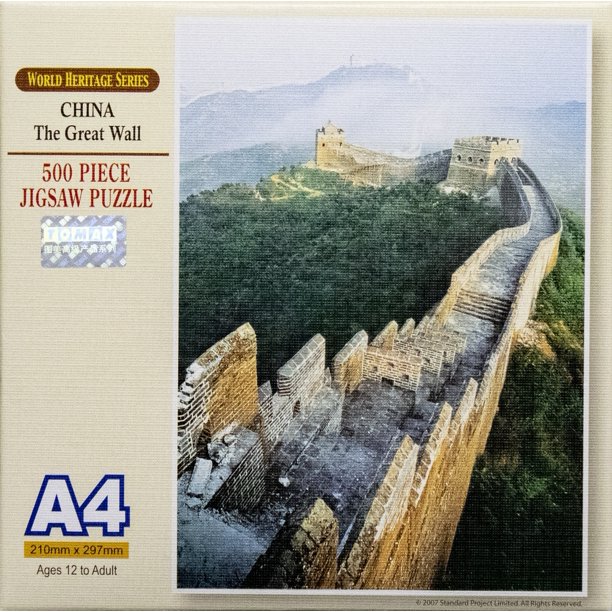 Tomax Miniature Jigsaw Puzzle - China - The Great Wall (500 Pieces ...